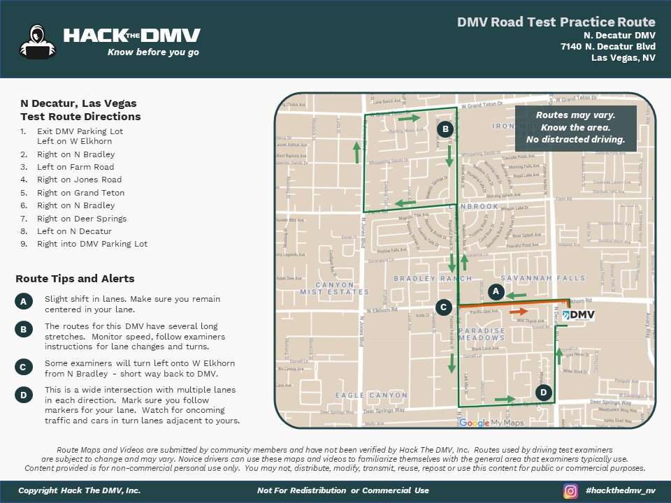Nevada DMV: Las Vegas - North Decatur | HacktheDMV