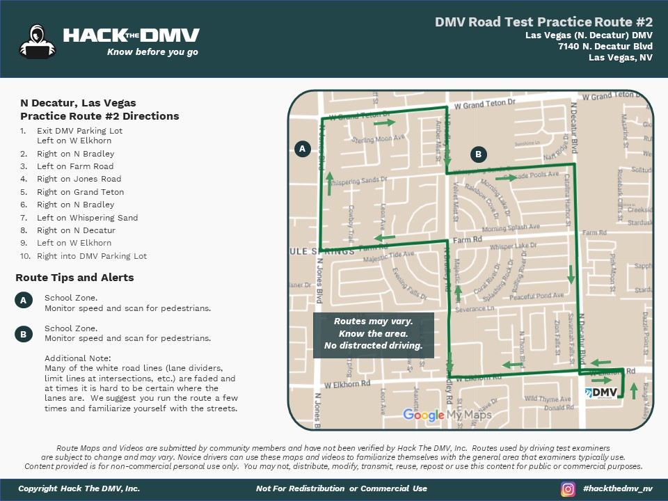 Nevada DMV: Las Vegas - North Decatur | HacktheDMV